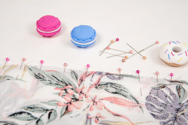 Working With Slippery Fabric - SewHayleyJane